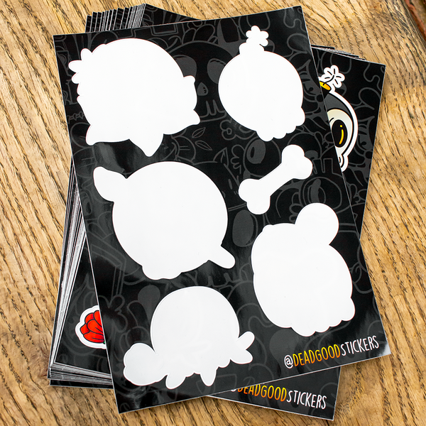 Custom Sticker Sheets UK | Multiple Stickers on One Sheet – DeadGood ...